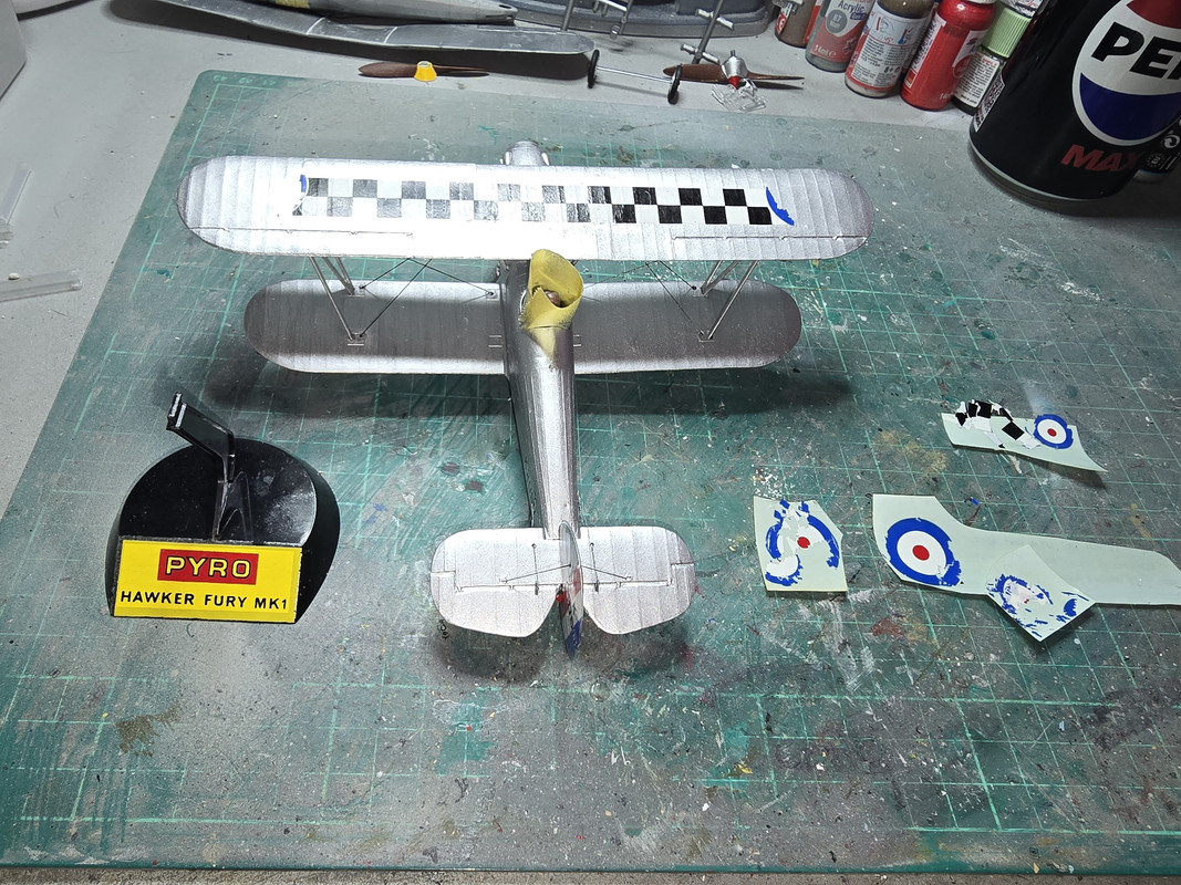Fury Mk1, Bulldog, Gladiator 1/48 decals - Aircraft Interwar ...