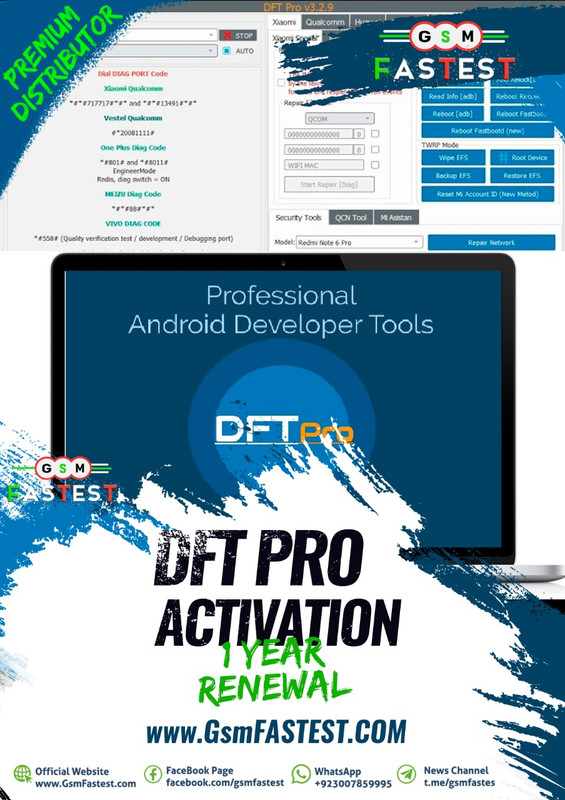 DFT Pro Tool VERSION 3.2.9 1 Year Activation Renewal #gsmfastest - GSM ...