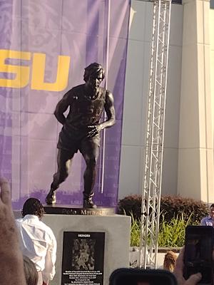 Just a few pics from this afternoons Maravich Statue unveiling | Tiger Rant