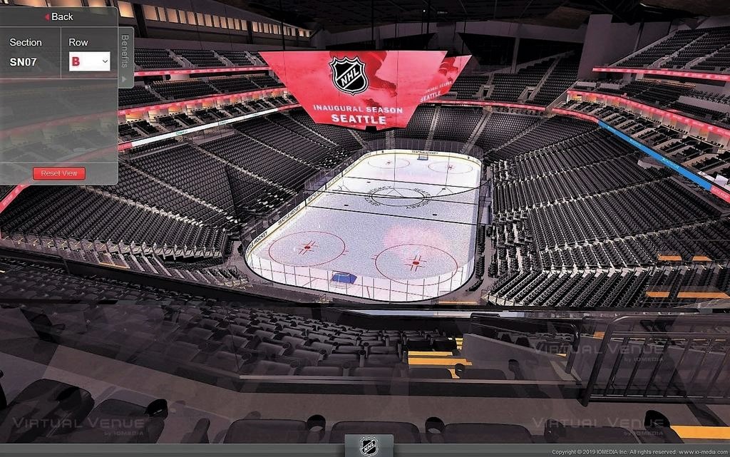 Climate Pledge Arena Seat Map