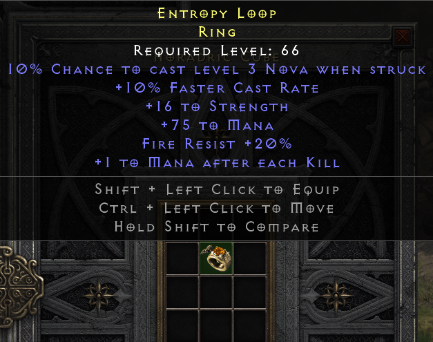 Fcr Ring Str, Mana, Fr Etc. - Topic - d2jsp