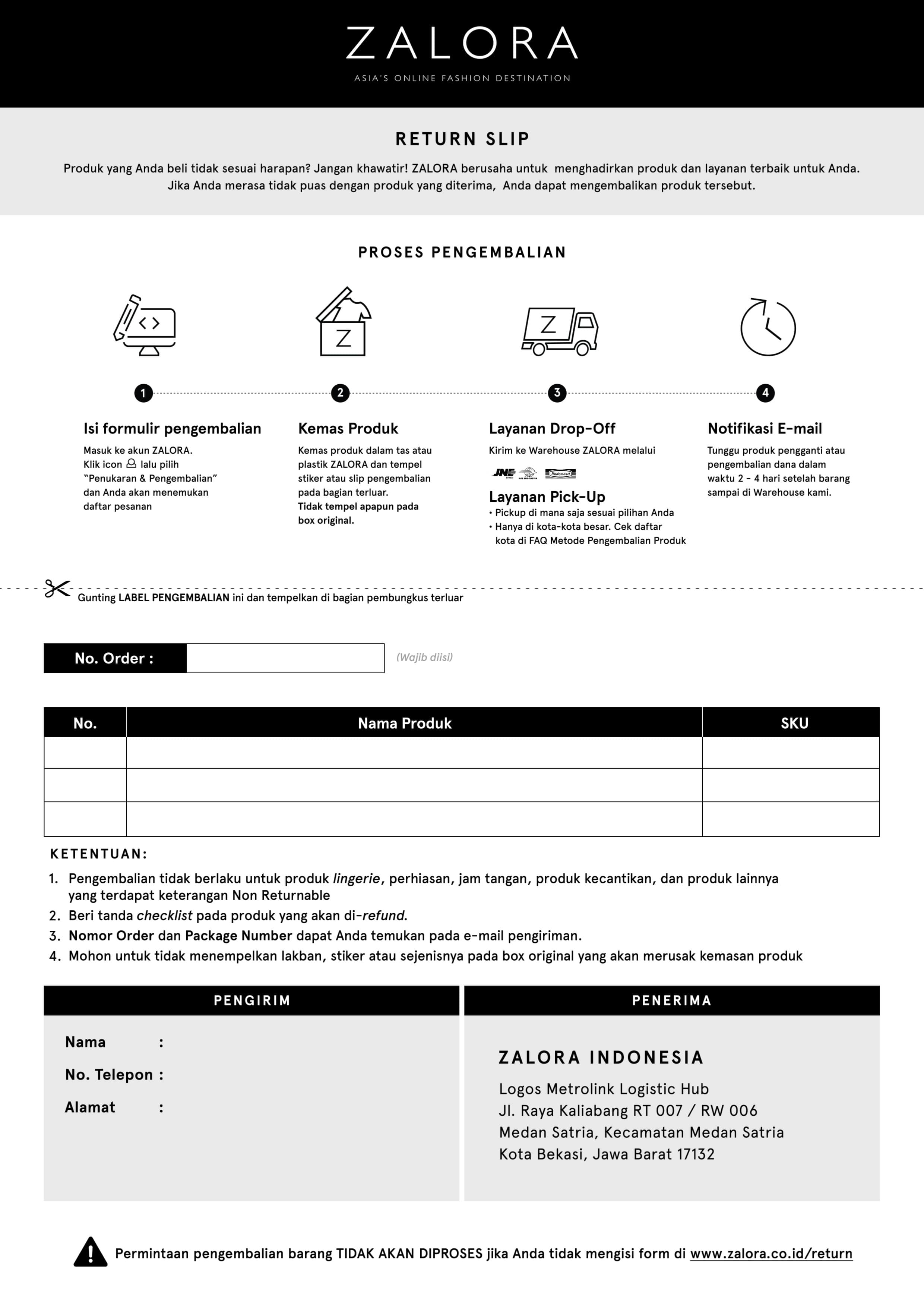ZALORA Return Slip 2023 Rev min — Postimages