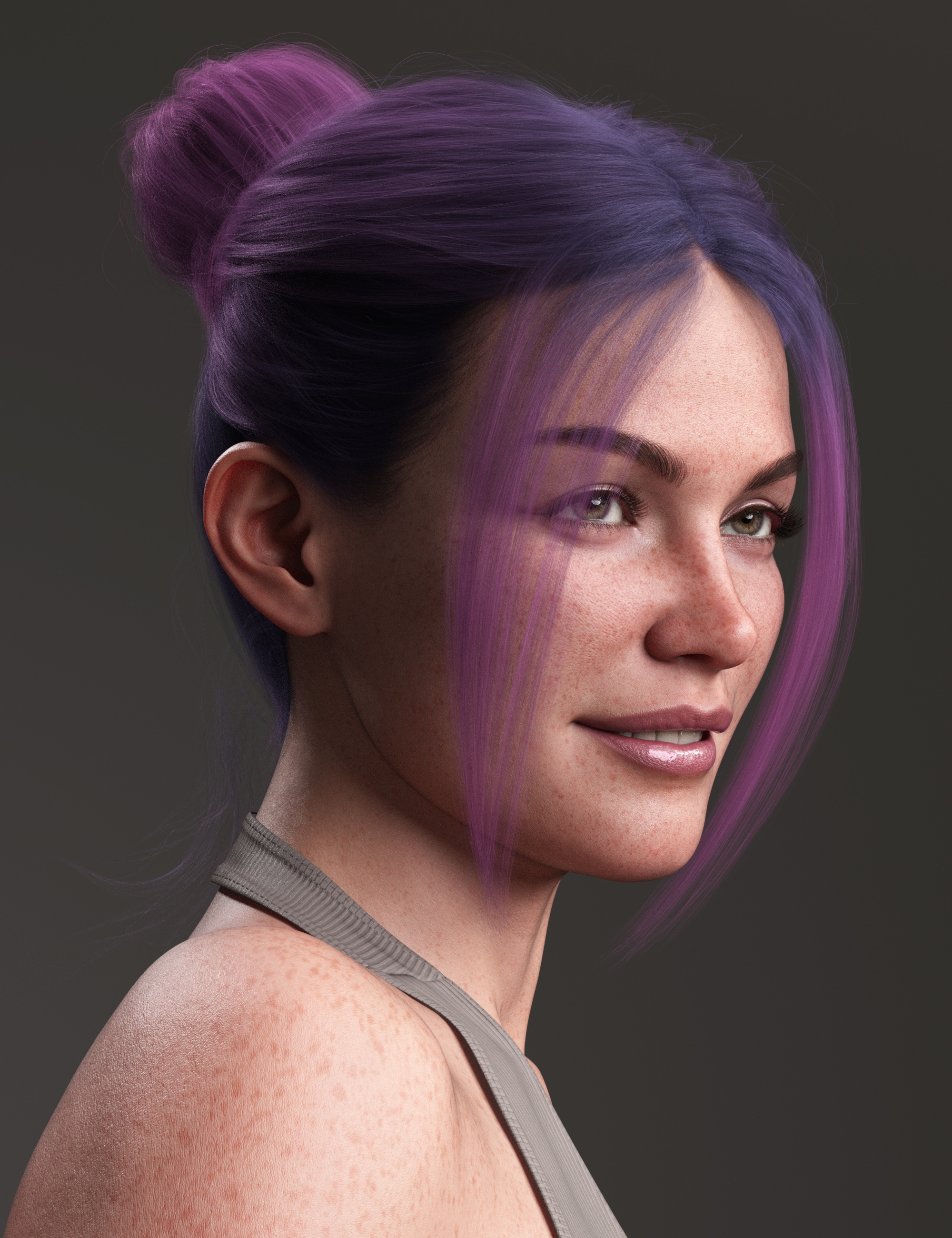 (ALL FILLED) Mega Updo 3 Hair Color Expansion (BASE FILLED) - Free Daz ...