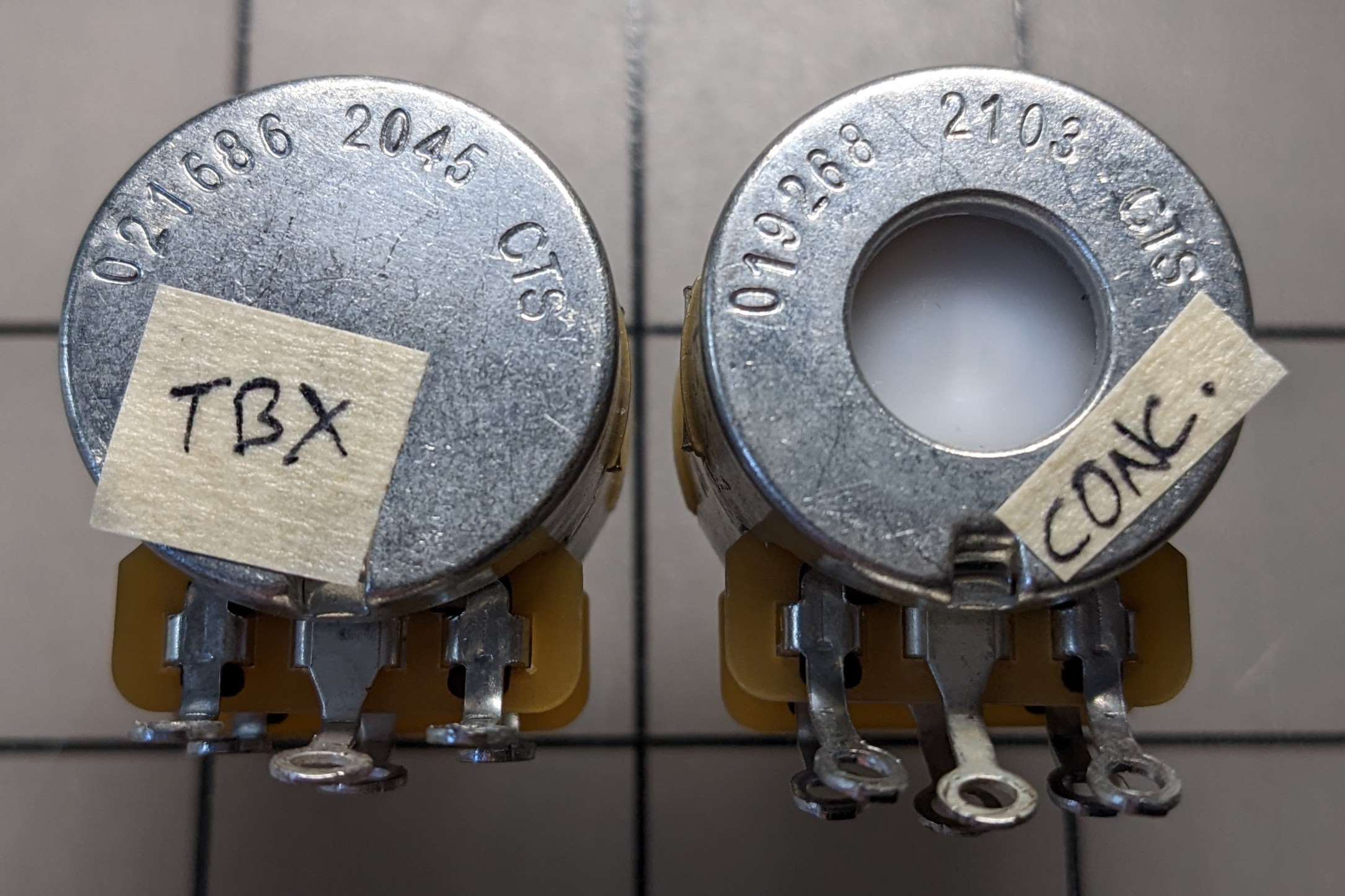 TBX and Concentric Codes — Postimages