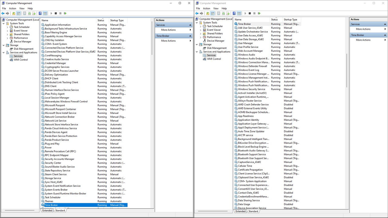 Comprehensive reference for Win10 Services and descriptions of their ...