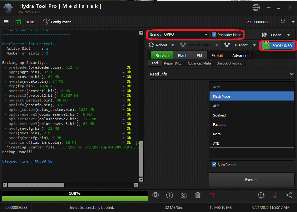 Oppo A57 CPH2387 frp remove by Hydra Tool done - GSM-Forum