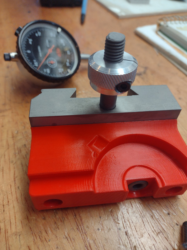 Hybrid SS/3d Printed Toolpost Indicator Holder. | The Hobby-Machinist