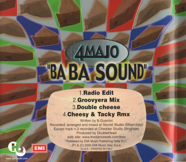 11/01/2023 - 4Majo ‎– Ba Ba Sound (CD, Maxi-Single)( EMI ‎– 8 88344 2) 2000