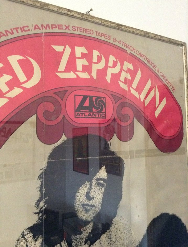 Led Zeppelin - Promotional poster for the first LP - Is it original and ...