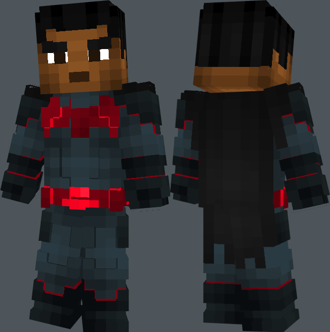 Nate A. | The Enraged Knightmare (Watersuit) Minecraft Skin