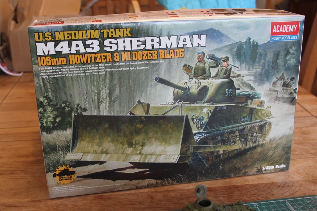 Sherman with Dozer Blade - Work in Progress - Armour - Britmodeller.com