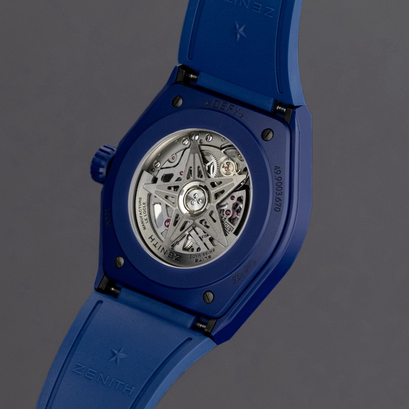 Продаден - Zenith Defy Classic Blue Ceramic Skeleton - Българският ...