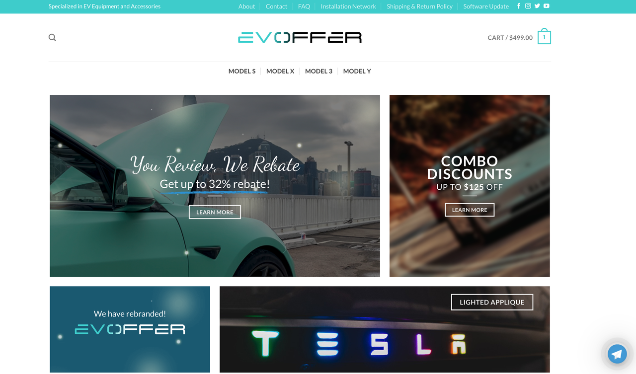 Code réduction EVoffer Tesla — Postimages