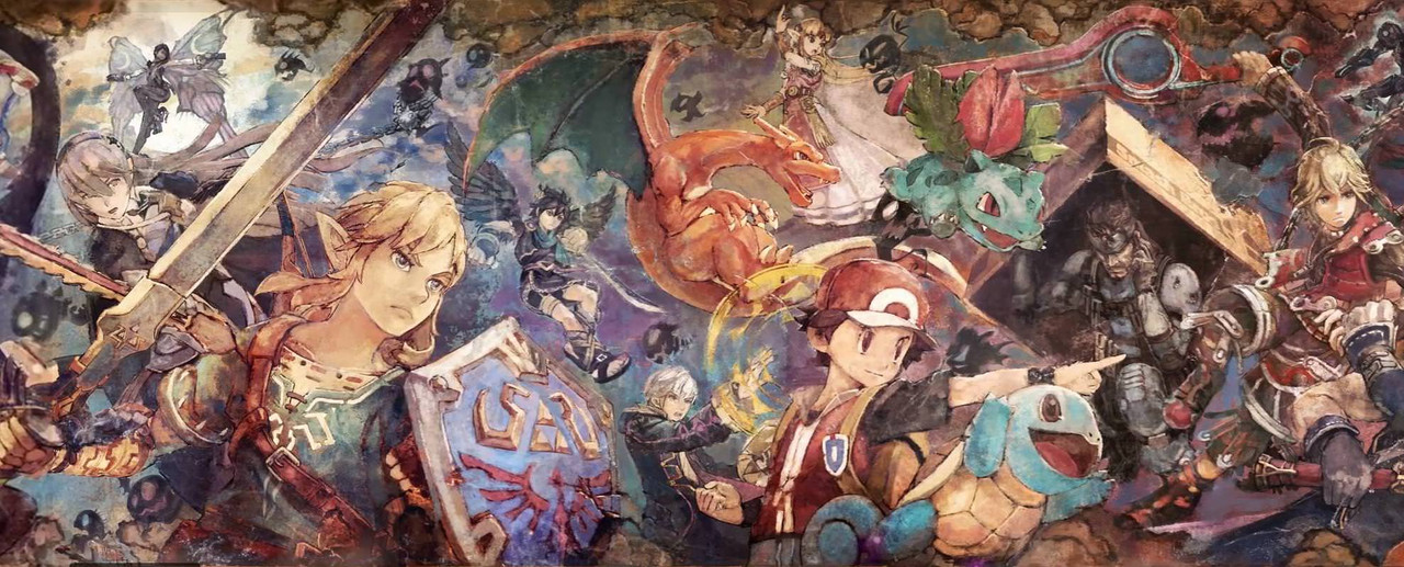 Masahiro Sakurai Comments On The Fantastic SUPER SMASH BROS. ULTIMATE Mural