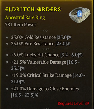 Sexy Lucky/vuln/critd/close Ring Ft 4/4 - Topic - d2jsp