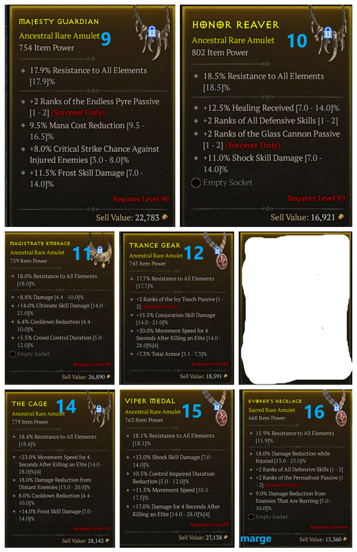 Solid's High Level Amulet Shop - Topic - d2jsp