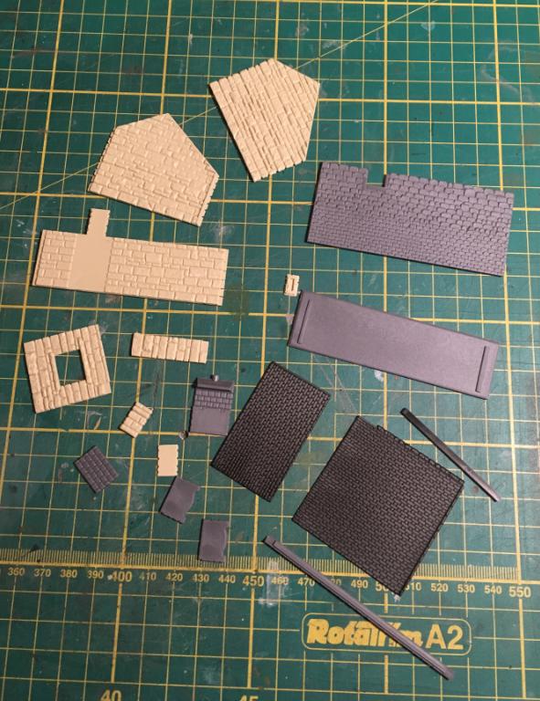 HO-OO Basic Barn & Forge +++COMPLETED+++ - Work In Progress - Dioramas ...