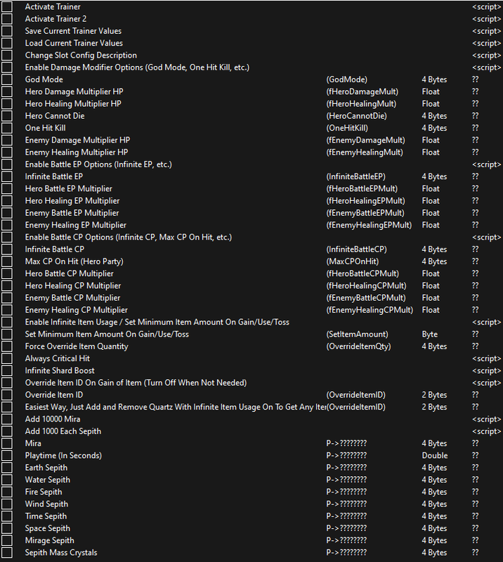 kuro no kiseki nisa table options1 — Postimages