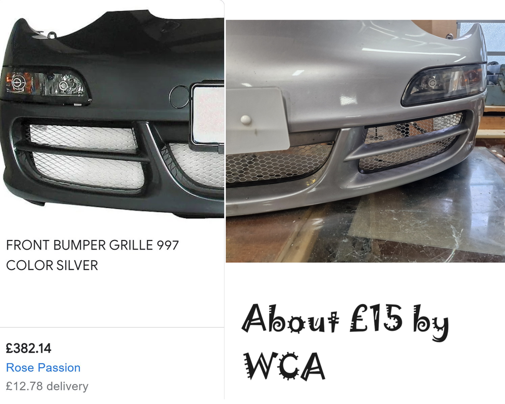 Porsche bumper grille — Postimages