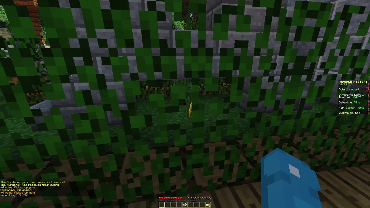 Gold ingots spawning in strange places | Hypixel Forums