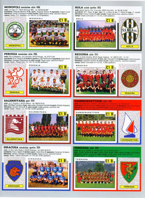 Calciatori 1991 1992 Panini 71 — Postimages