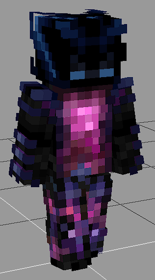 Cosmic Garou Minecraft Skin