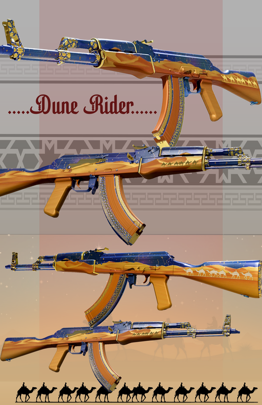 Steam Workshop::AK 47- Dune Rider V2