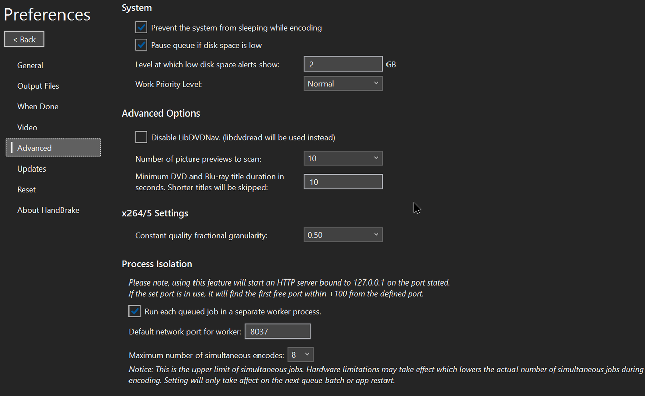 Maximum number of simultaneous encodes for i9-13900k? : r/handbrake