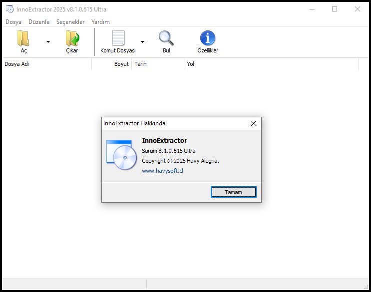 InnoExtractor 2025 v8.0.0.603 Ultra - Katılımsız - Unattended - TNC-TR