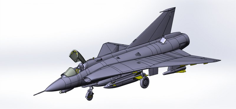 1/72 - Saab J35 Draken by MikroMir - J35F released - The Rumourmonger ...