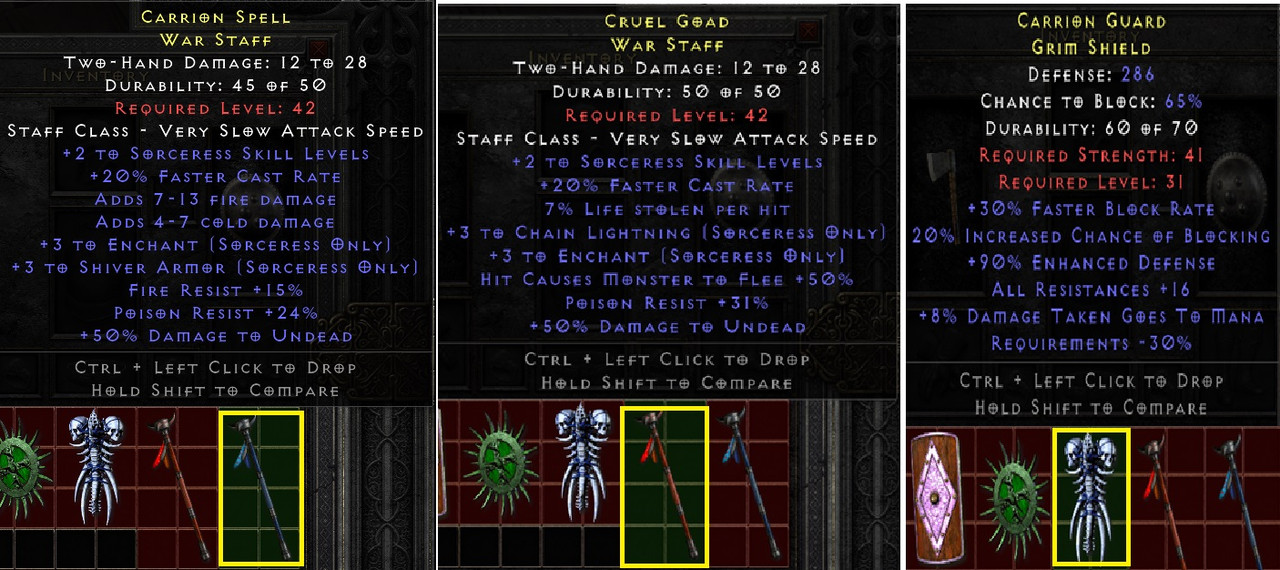 War Staff ( + 5 Chant ) - Topic - d2jsp