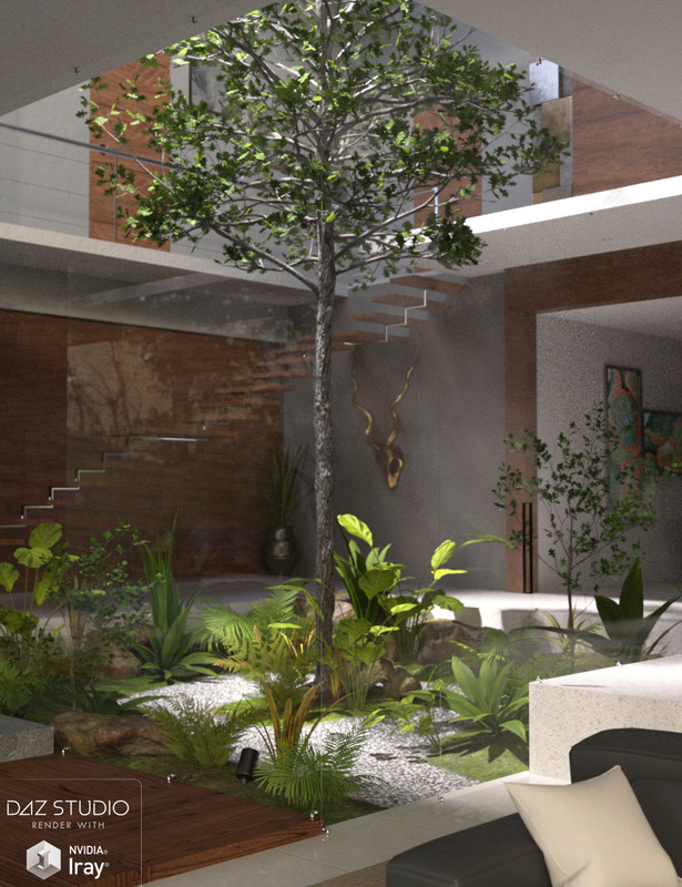 Modern Atrium [REPOST] 2026 - Free Daz 3D Models