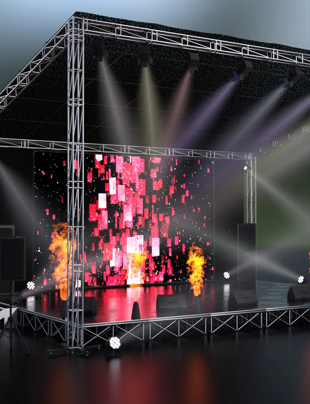 (9000 Points) For Pop Scene - Free Daz 3D Models