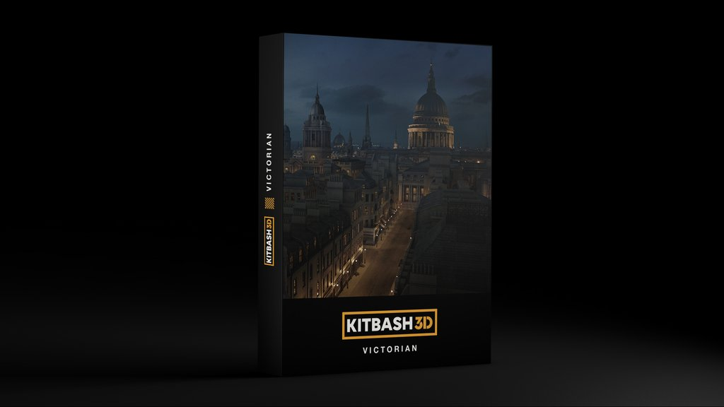 Kitbash3D – Victorian - Free Daz 3D Models