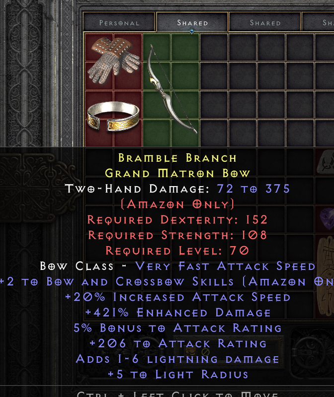 Rare Bow - Topic - d2jsp
