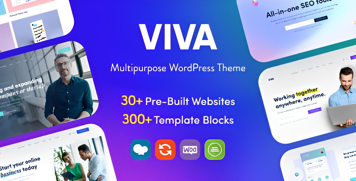 Viva – Multi-Purpose WordPress Theme – Bliter GPL