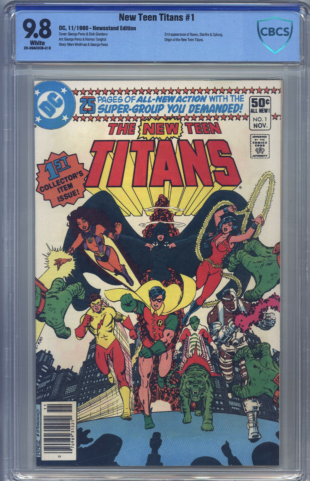 Top all time teen titans & new teen titans covers ! - Bronze Age Comic ...