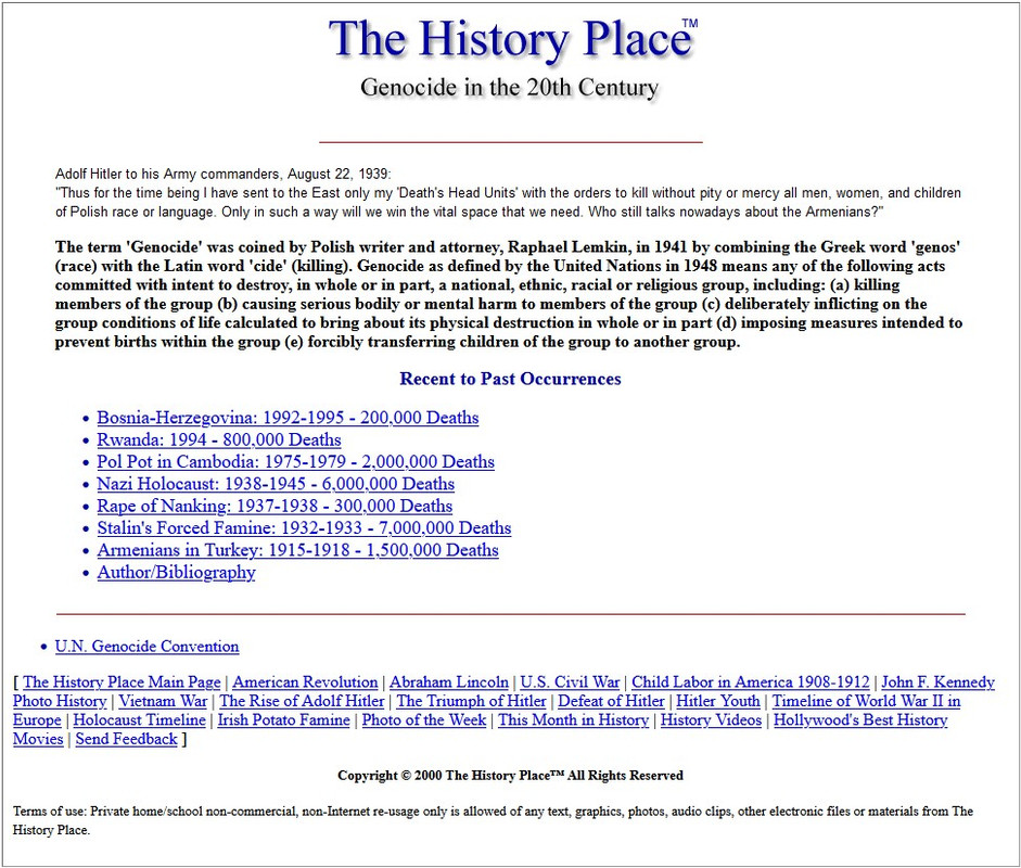 Genocid u 20-tom vijeku - Genocide in the 20th Century - Forum Klix.ba