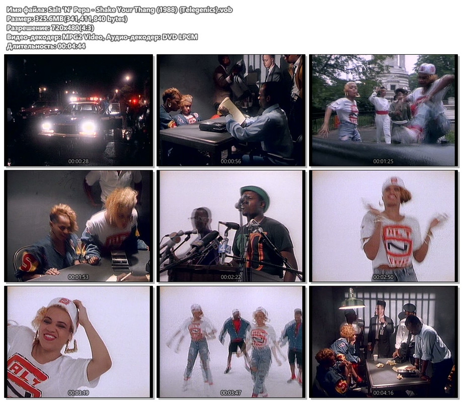Salt N Pepa Shake Your Thang 1988 Telegen — Postimages
