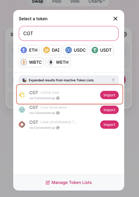 Incorrect number of token decimals in the Coin Market Cap Token List ...