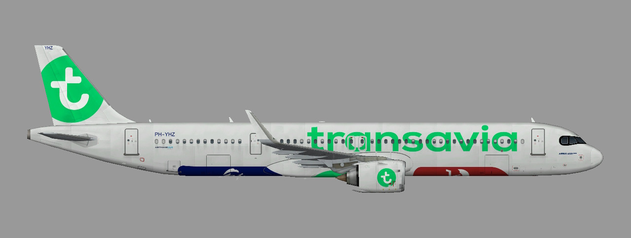 Airbus A321neo Transavia PH-YHY + PH-YHZ – Azure AI