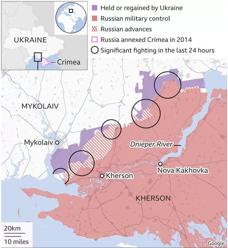 Ukraine Battle Map — Postimages