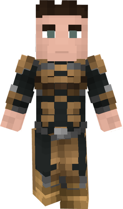 Luke Riordan | Golden Boy - Gen V Minecraft Skin