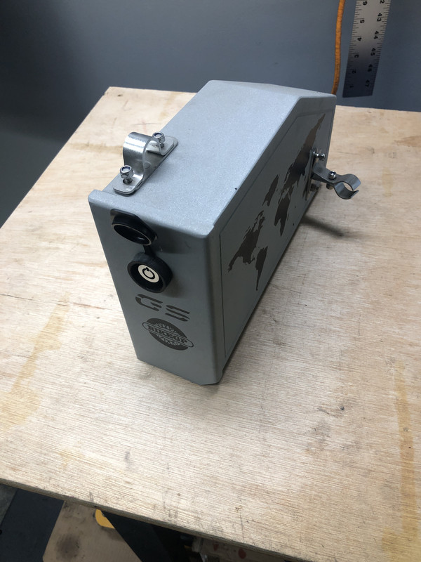 Sold - F800GS lockable tool box - between panniers | Adventure Rider