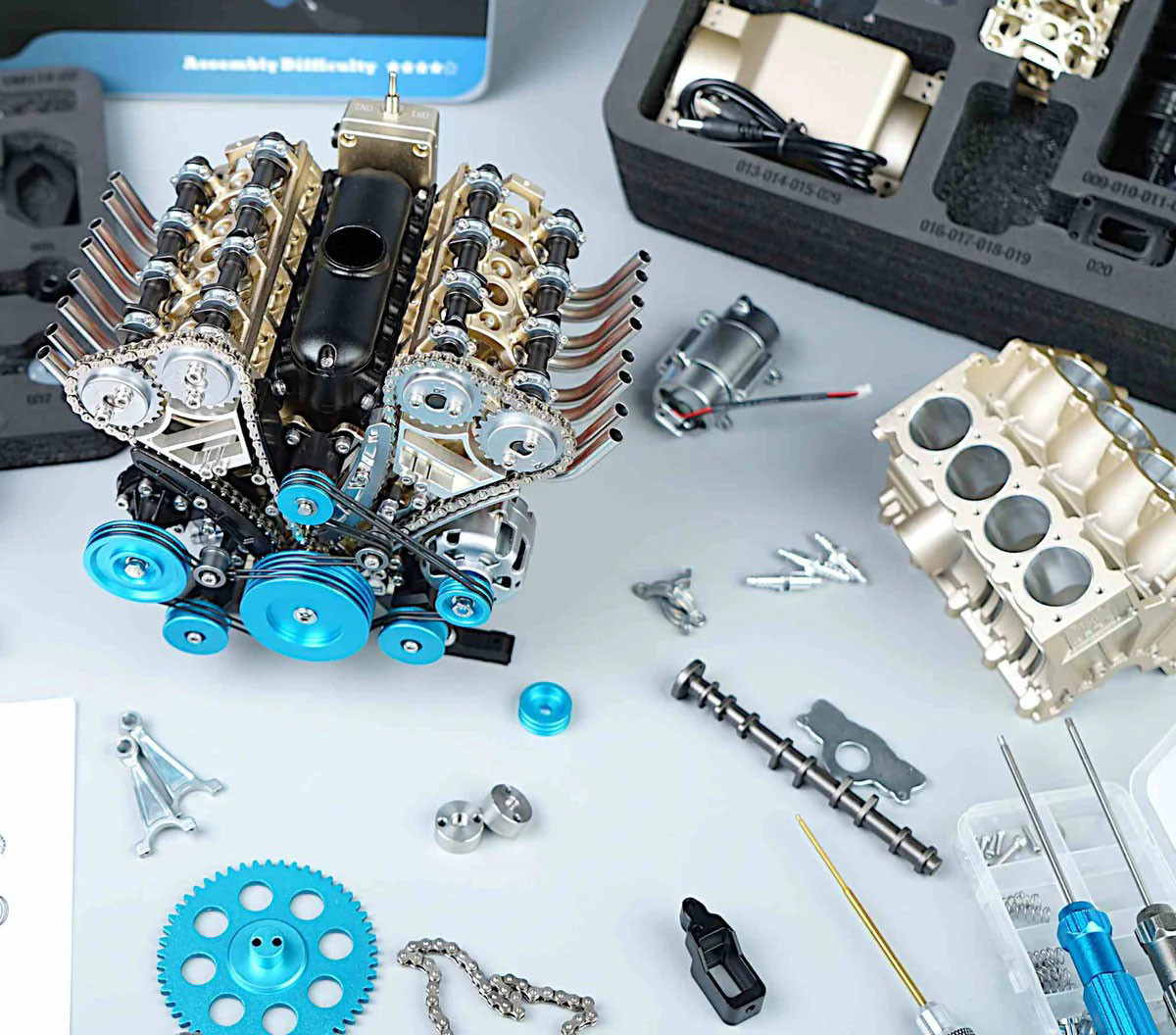 Are metal working engine model kits just too niche? - General ...