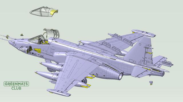 Sukhoi Su-25 "Frogfoot" - Clear Prop Models 1/72 | Webkits Modelismo