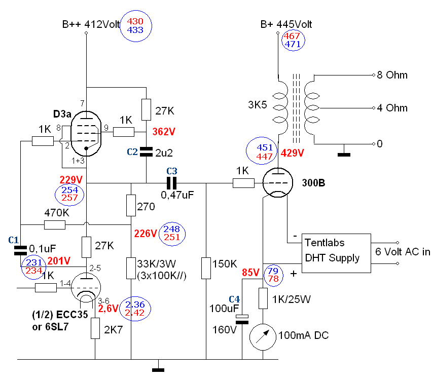 DIY Audio Projects Forum • 300B-SET-Amplifier Monoblobk Version