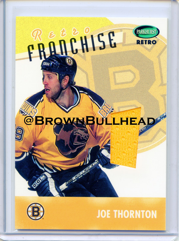 Franchise RF 03 Joe Thornton Boston Bruins COPY 1 A — Postimages
