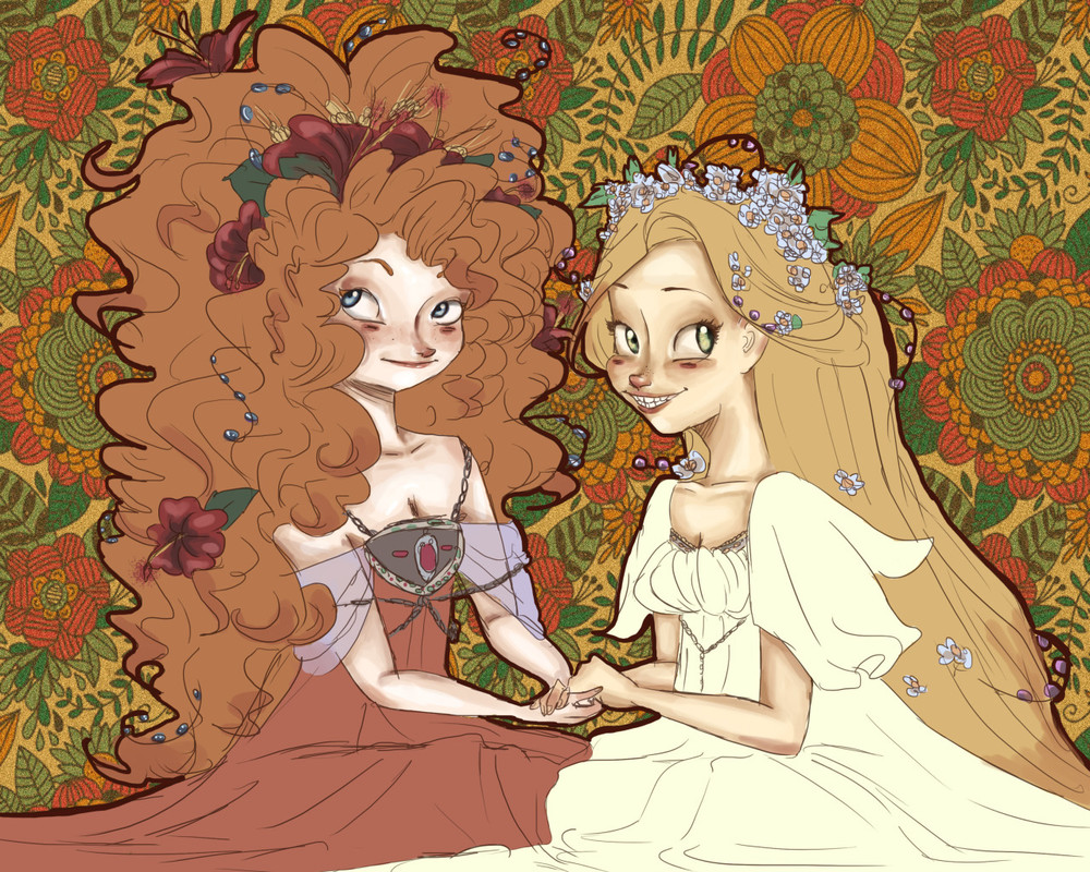 Merida-x-Rapunzel | DeviantArt