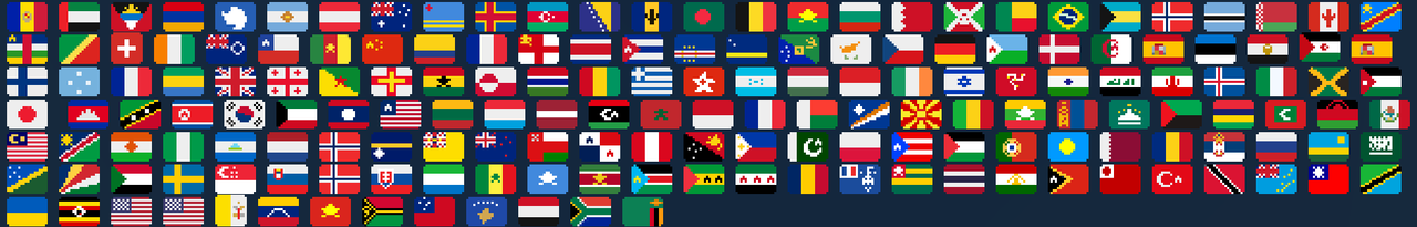 Flags Emoji - Minecraft Bedrock Texture Packs - CurseForge